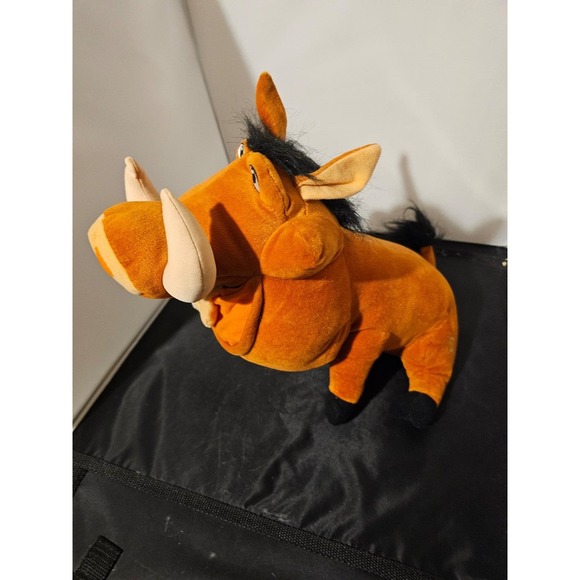 Disney | Toys | Disney Talking Feed Me Pumba Wart Hog Lion King Stuffed ...